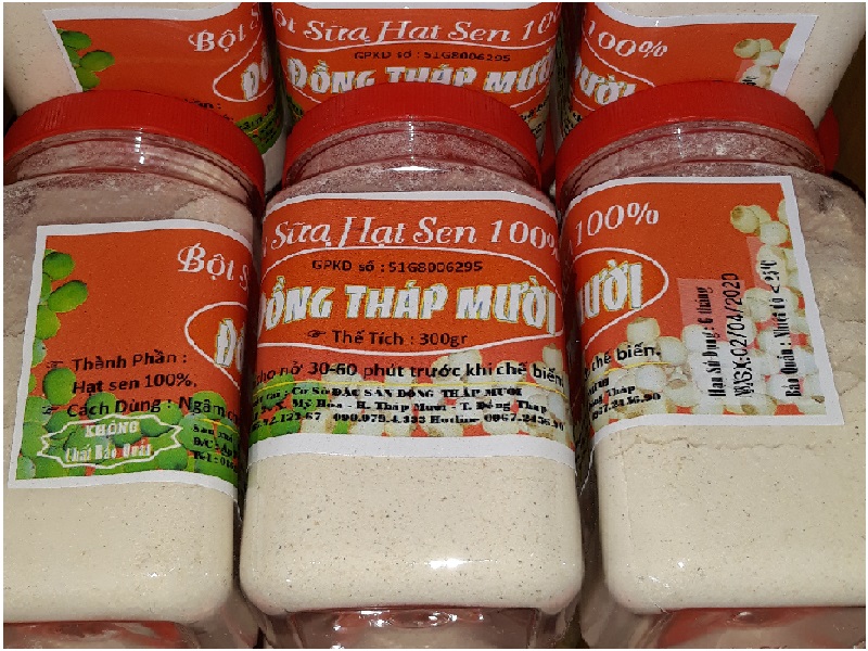 Chuyên cung cấp sỉ, bột hạt sen, bột sữa sen, hat sen kho, hạt sen sấy ...